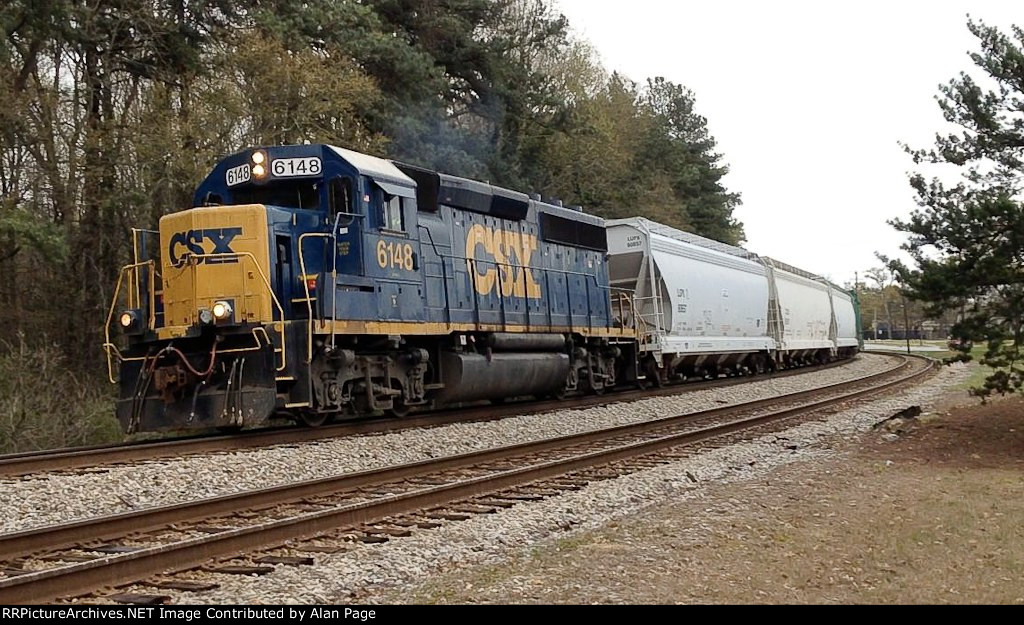 CSX GP40-2 6148